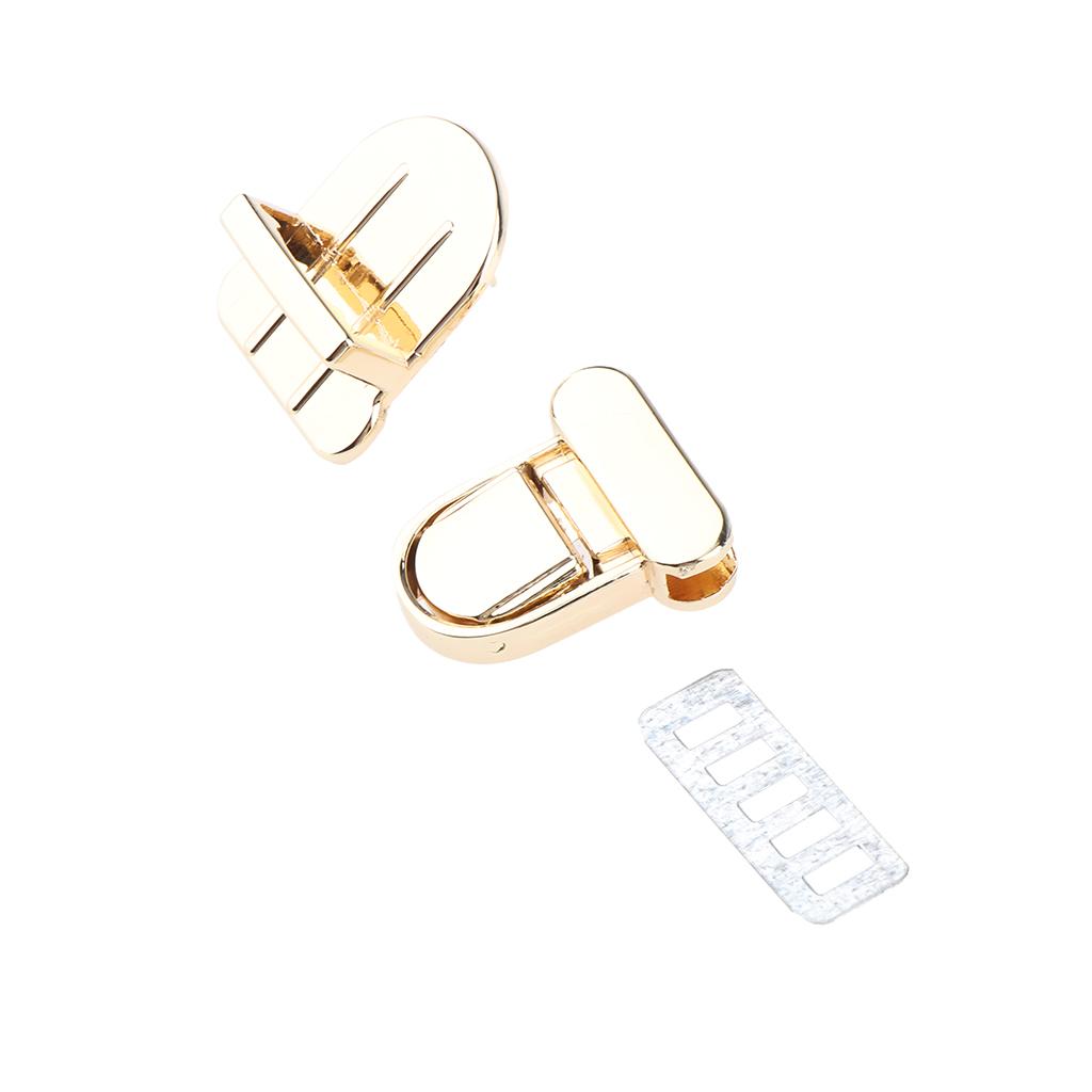 Metal Bag Lock Turn Lock for DIY Handbag Bag Purse Hardware Accessories ...