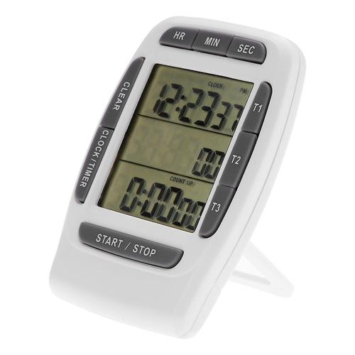 Portable Digital Multi Channel 3 Channels LCD Timer Accurate Timing ...