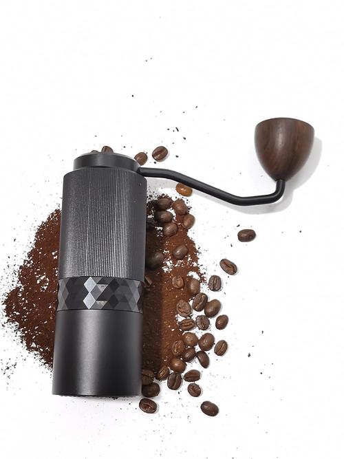 Titanium Conical Burr Manual Coffee Grinder , Adjustable Setting ...