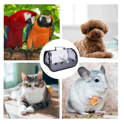 Bird Carrier Bird Travel Cage With Perch Dog Backpack Carrier ...