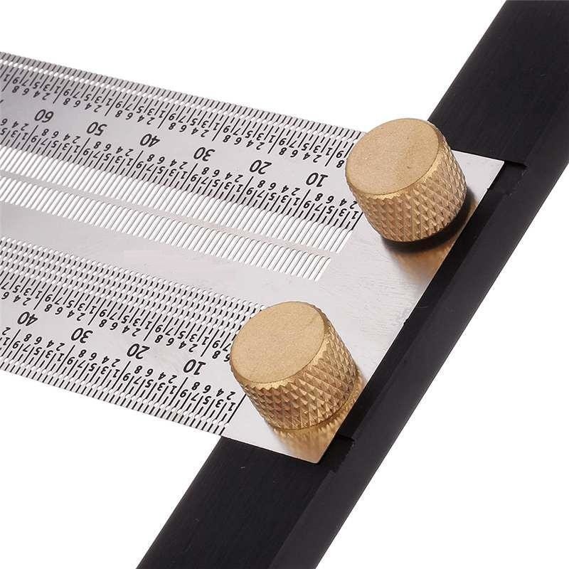 Rox Wood 0090 Precision Marking Template Stainless T Ruler 300 mm ...