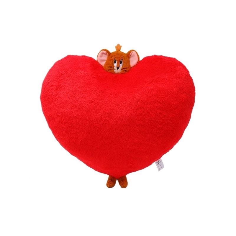 40cm Tom and Jerry Plush Toy Tom Cat Jerry Mouse Love Hug Holiday Gift ...