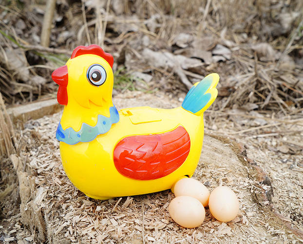 Laying Eggs Chicken Operated Toy Figure Toy With Flashing Lights ...