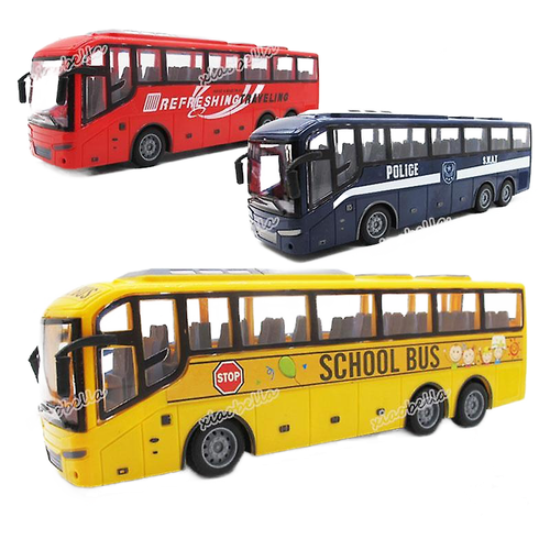 (Yerllow) 1:16 Radio remote control bus 4ch racing model rc car 27 mhz ...