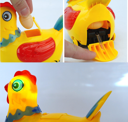Laying Eggs Chicken Operated Toy Figure Toy With Flashing Lights ...