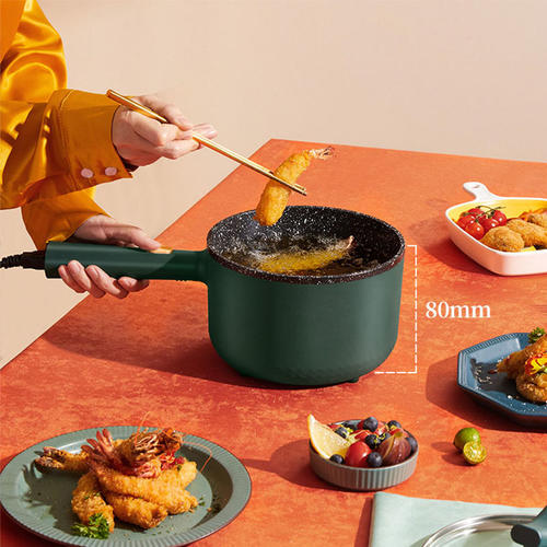 Electric Wok Rice Cooker Multi Function Cooking Wok Small Hot Pot ...