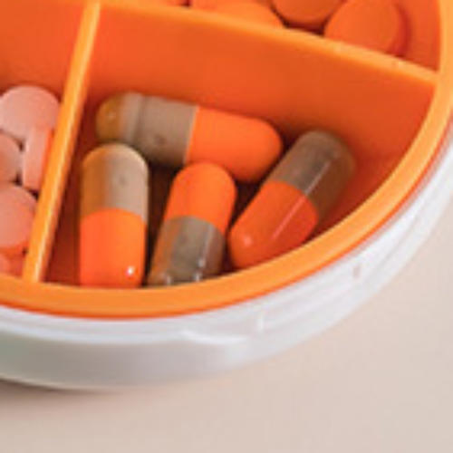 3PCS Round Portable Sealed Pill Box, Key Pill 5 Sorted Storage Box ...