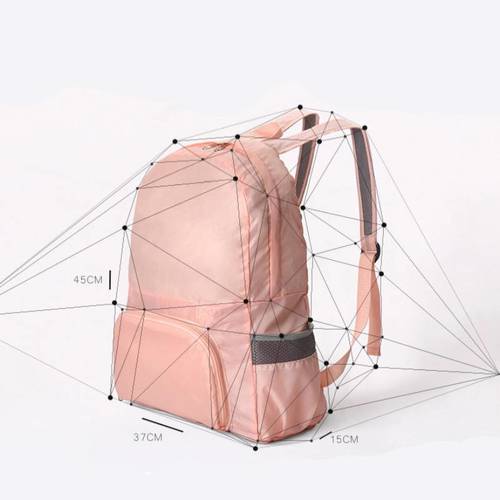 Outdoor Sports Waterproof Casual Backpack, Travel Folding Dual-purpose ...