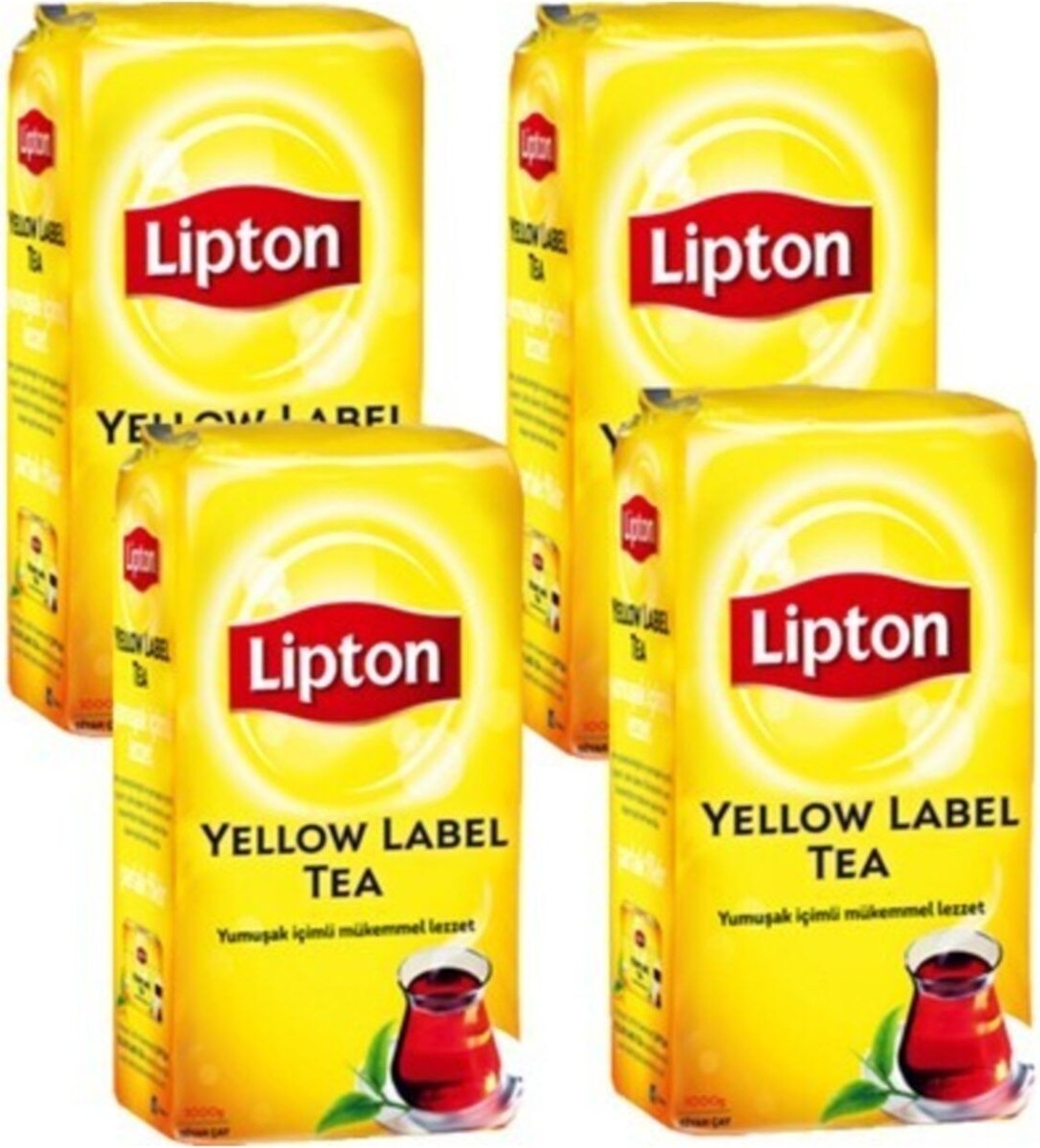 Lipton Yellow Label Loose Tea 1000 gr 4 Pack - Hepsiburada Global