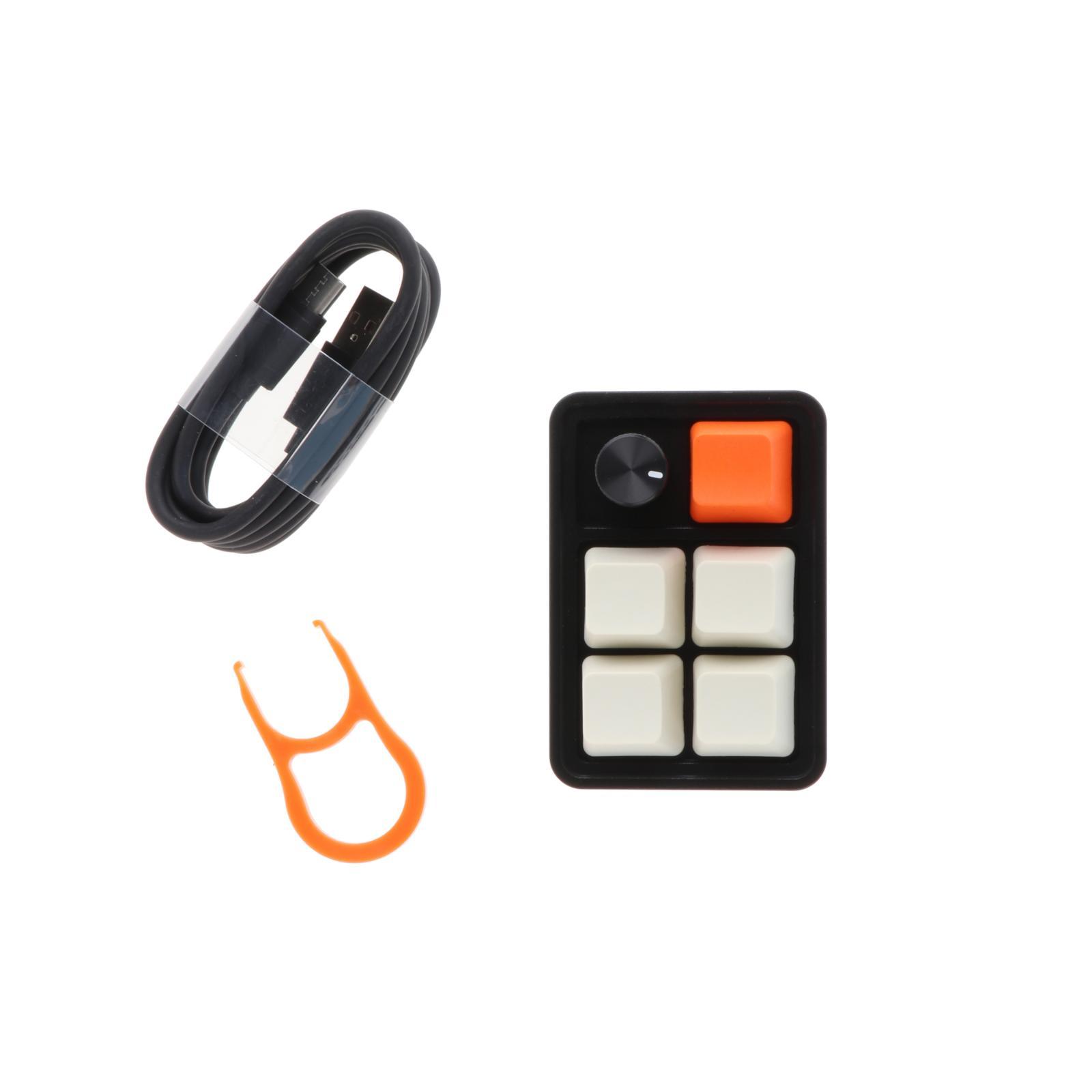 Five Keys Mechanical Keyboard with PBT Keycap with USB Cable Gaming ...