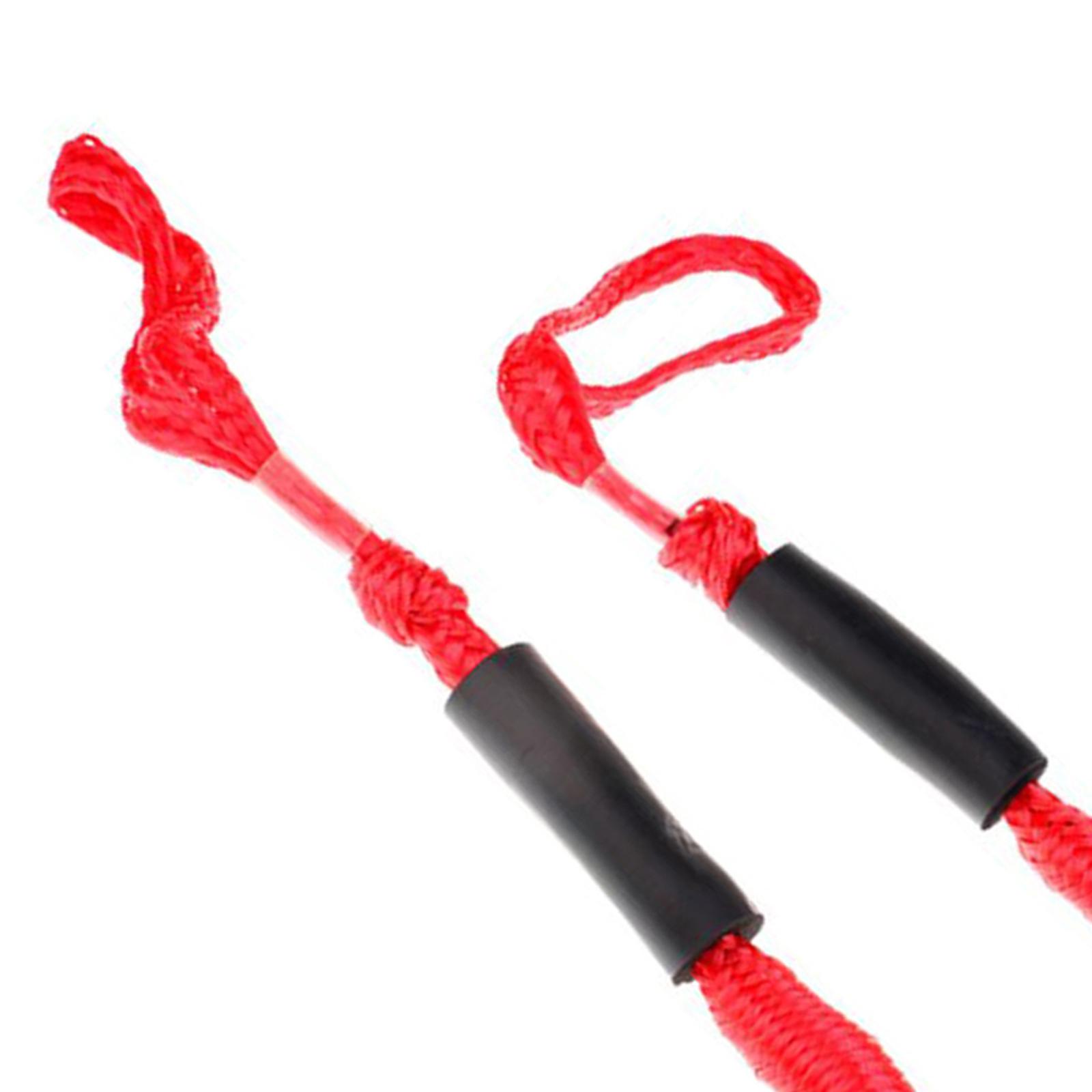 Boat Docking Rope Stretches to 5.5 Mooring for Boat Kayak Fishing Red ...