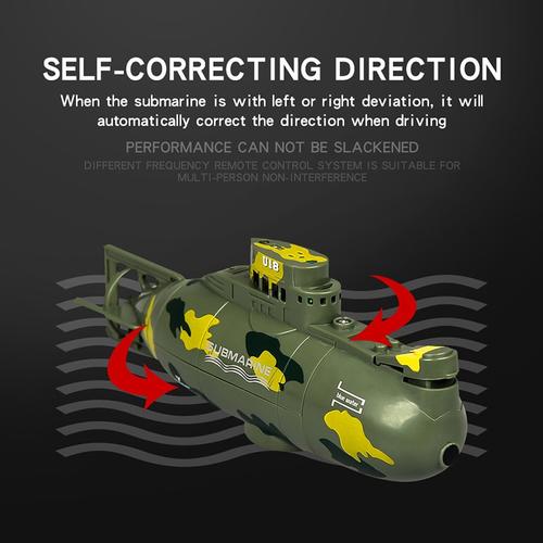 RC Boat 6CH High Speed Motor Remote Control Simulation Submarine ...