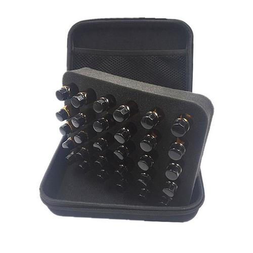 30 Bottles 5~15Ml Essential Oil Carry Case Holder Storage Perfume ...