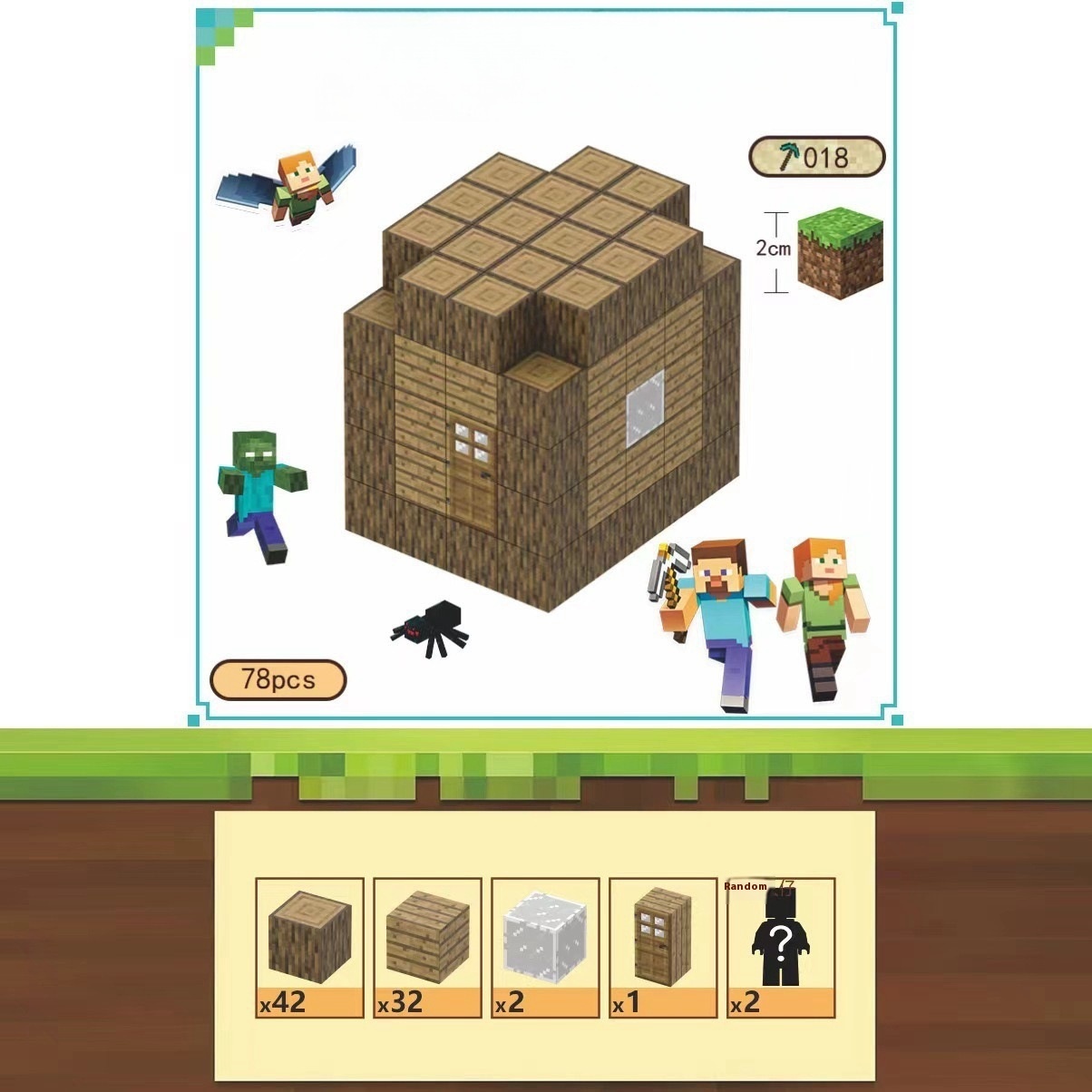 My World Mini Magnetic Cube Blocks Pixel Cube Base Puzzle Block Toys ...