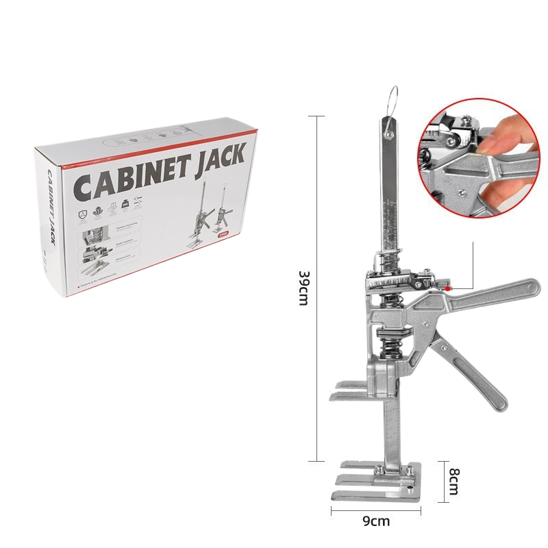 Household labor-saving fine-tuning r cabinet jack tile height adjuster ...