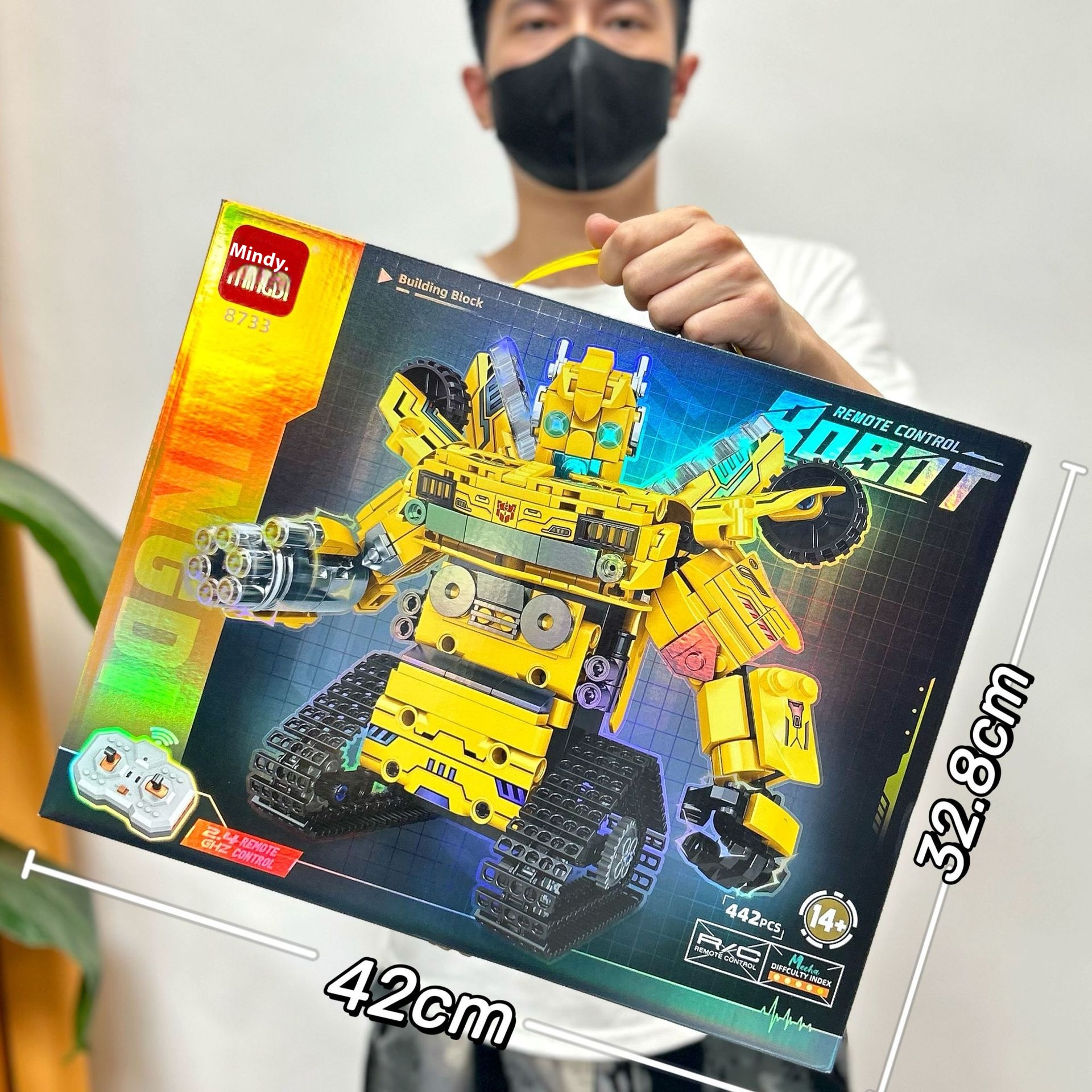 Micro-particle embled building blocks Ornamental building blocks toys ...