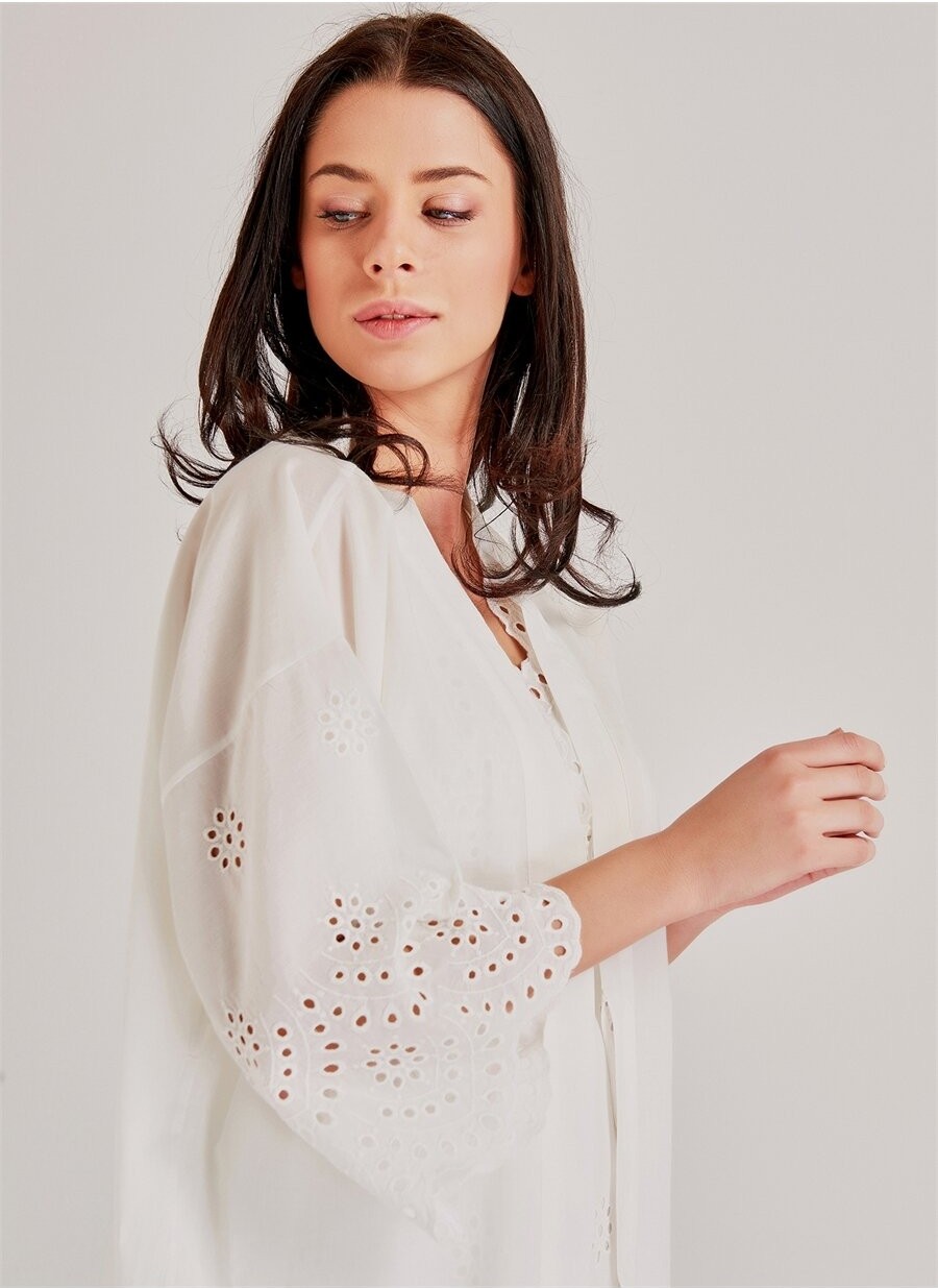 Magic Form Women's Ecru Dressing Gown - Hepsiburada Global