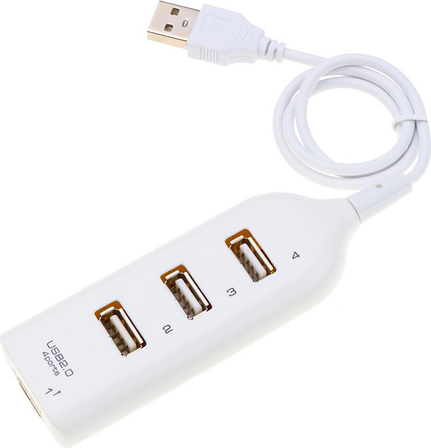 BK Technology 4 Port USB Hub USB Multiplier Multiplexer PC Laptop USB ...