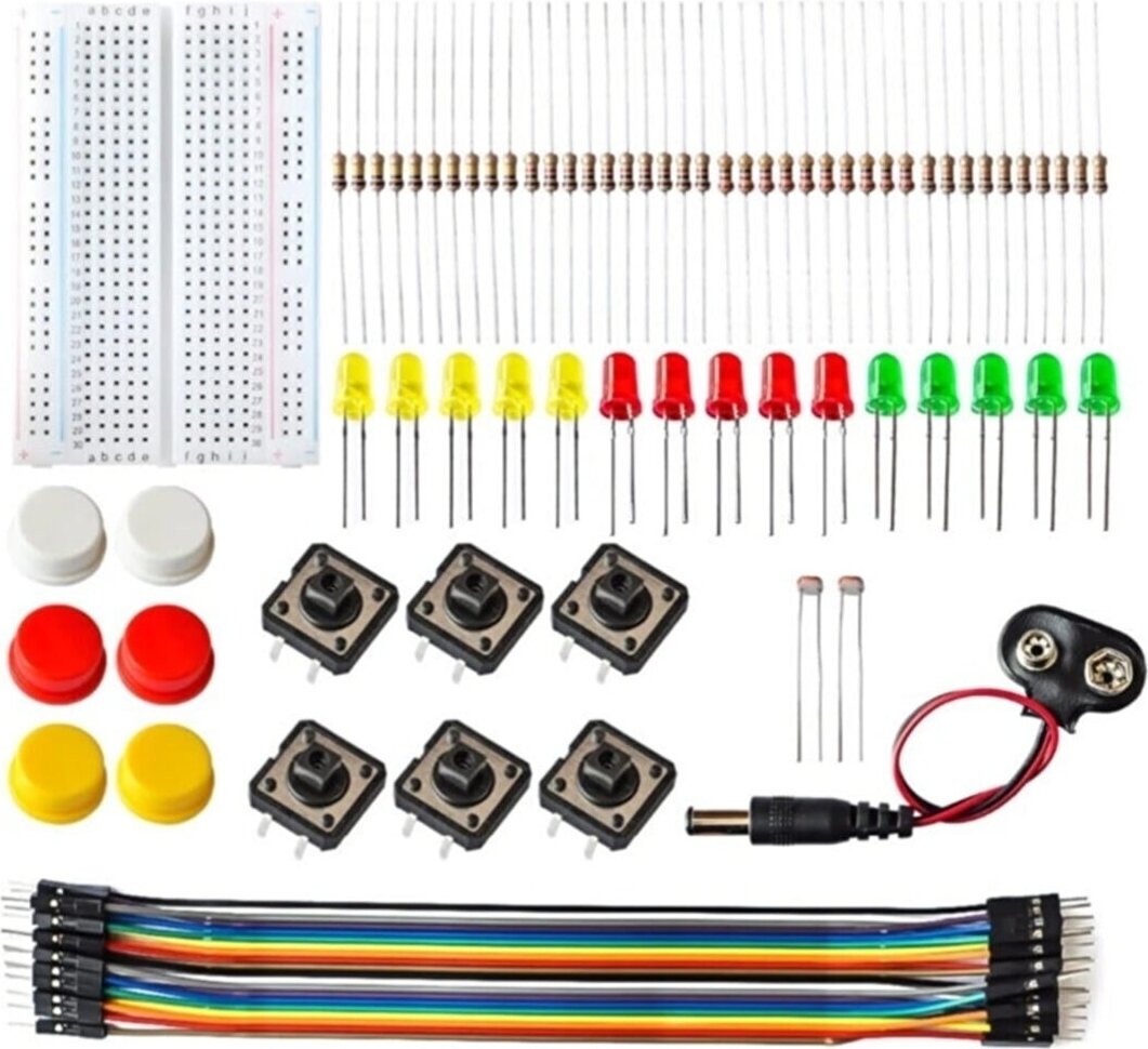Diyotlab Electronic Starter Set Arduino Starter Kit Breadboard LED Diy ...