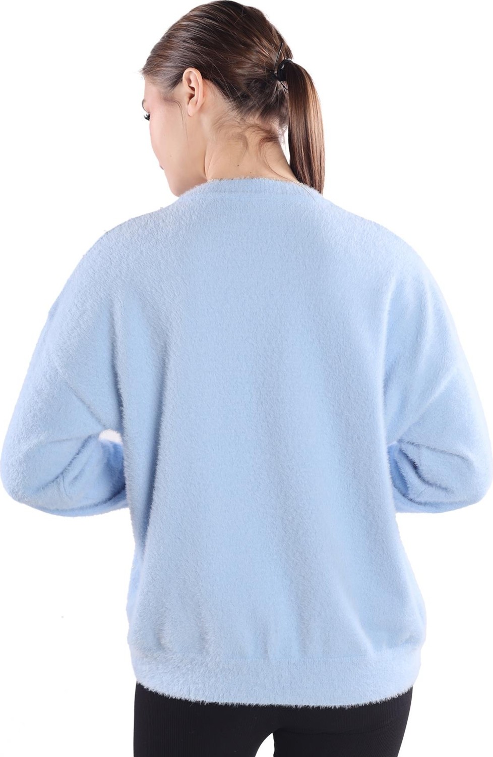 Rays 24266 Stone Detail Bearded Sweater Black - Hepsiburada Global