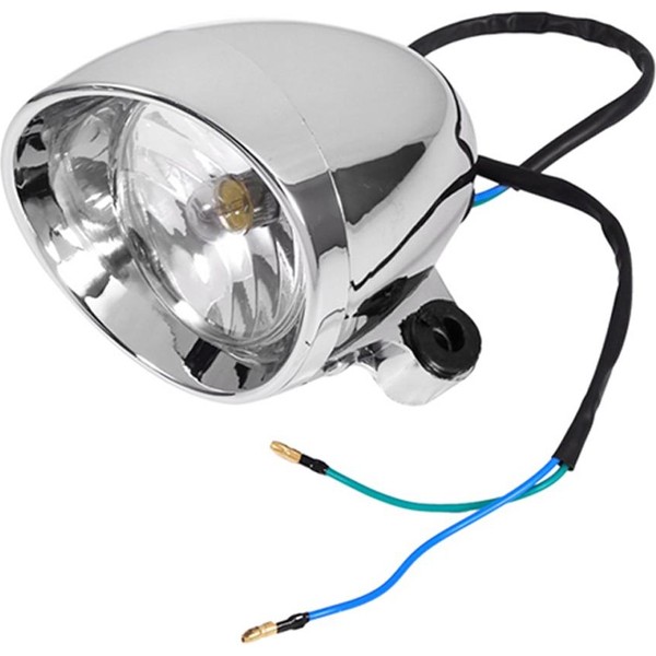 Sharplace Motosiklet Sis Işık Yardımcı Far Retro Bullet LED Lamba 12 V ...