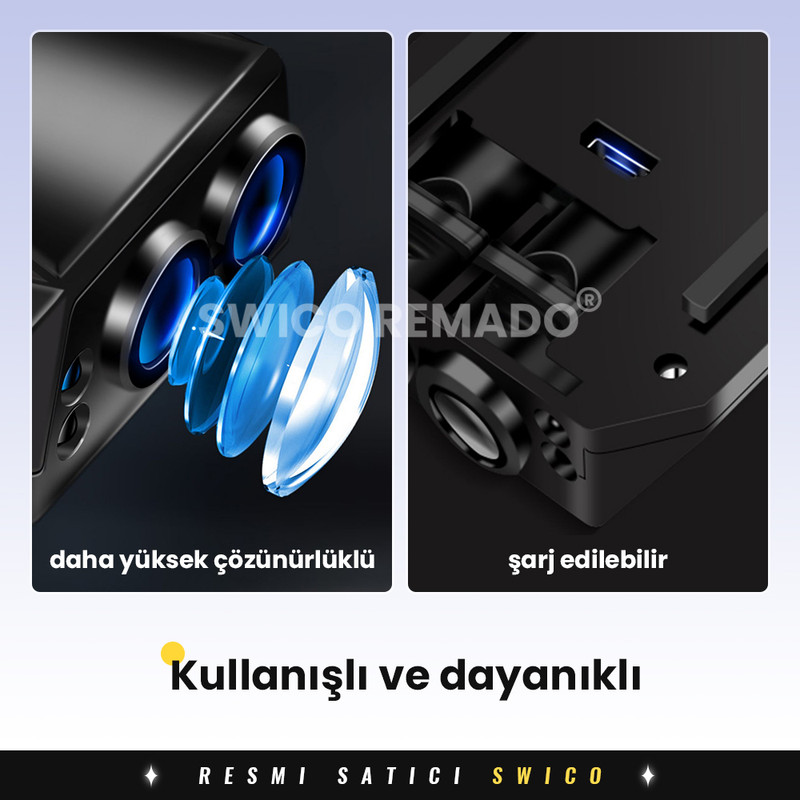 Swico Remado USB Rechargeable LED Dynamic Projector Car Door Step ...