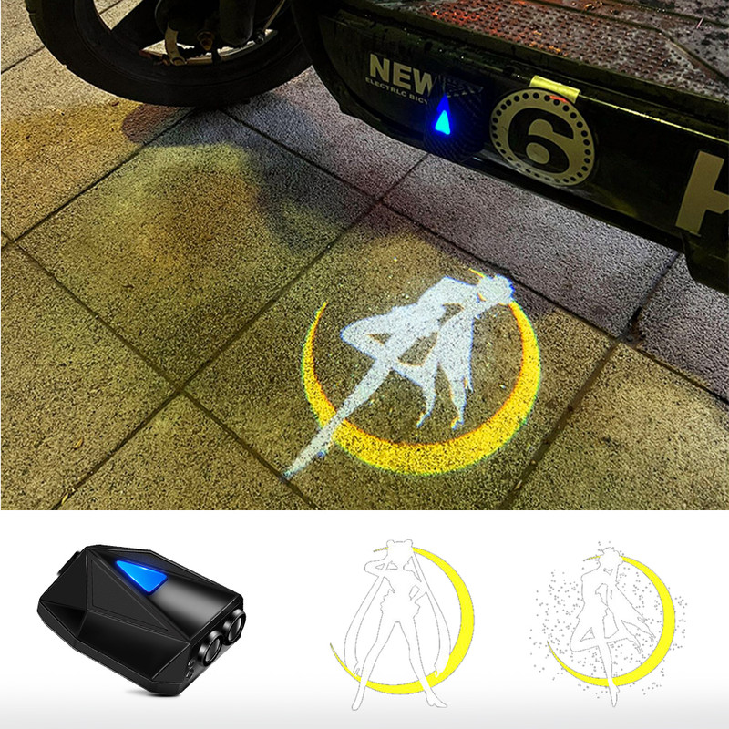 Swico Remado USB Rechargeable LED Dynamic Projector Car Door Step ...