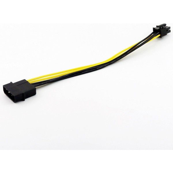 Jelang 1x4 Pin Molex Erkek Tak 6 Pin Pcı-Express Dişi Pcıe Video Güç ...
