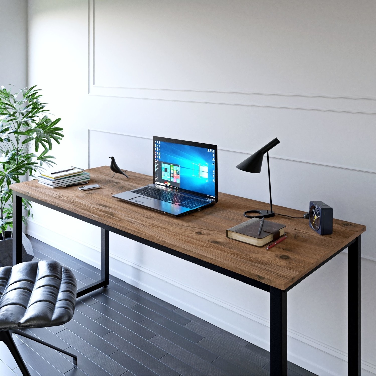 Ceramical 60 x 140 cm Desk Computer Desk Office Desk - White ...