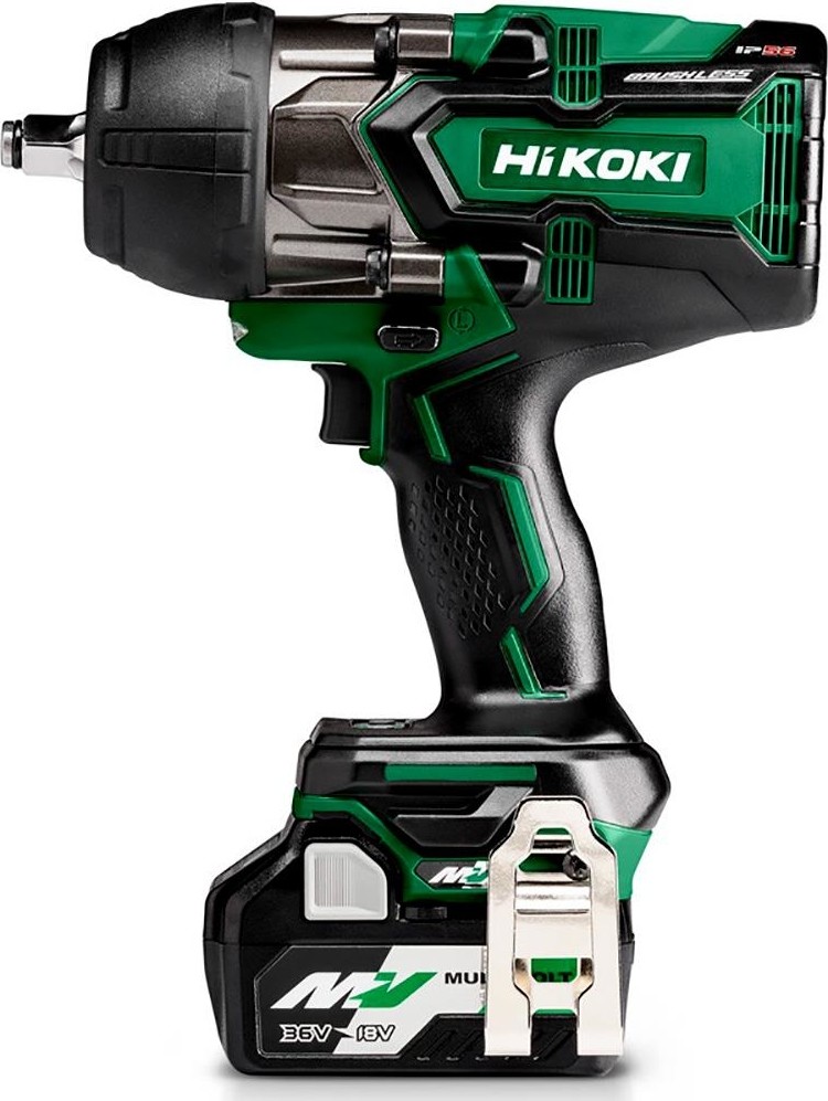 Hikoki WR36DB Li-Ion Dual Cordless Brushless Professional Impact Wrench ...