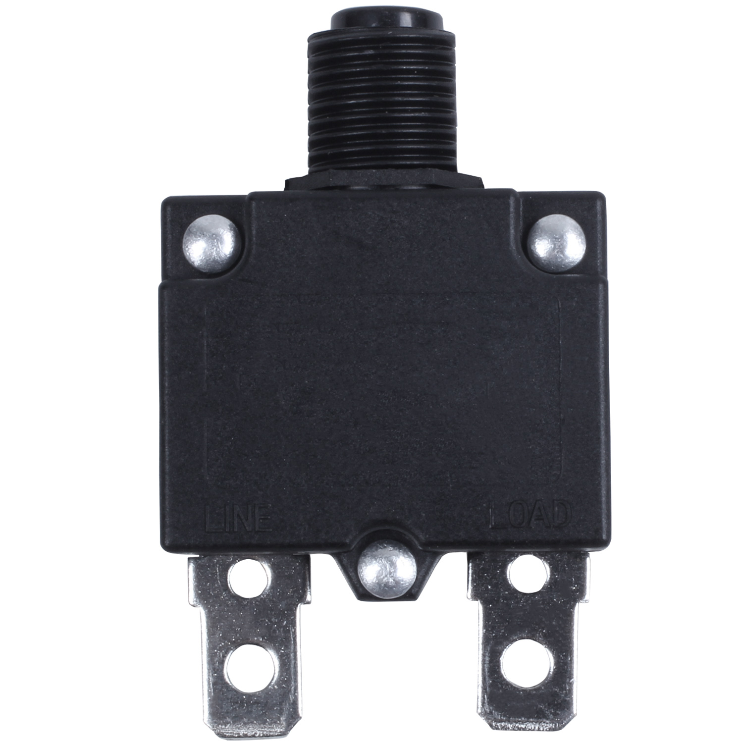 AC 125/250V 10A Circuit Breaker Thermal Overload Protector Black ...