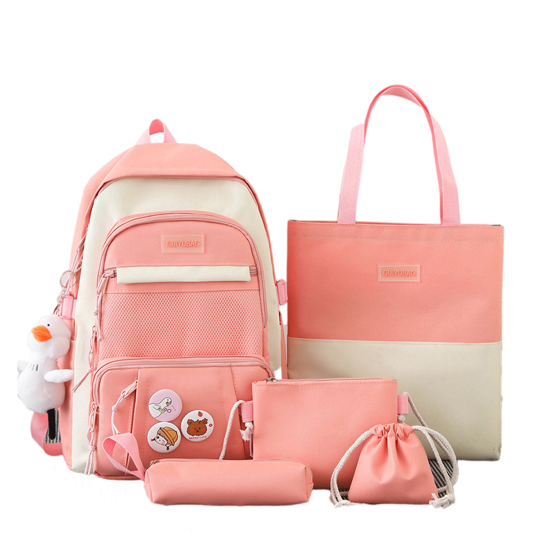 4 Pieces Large Capacity School Bag Set - Hepsiburada Global