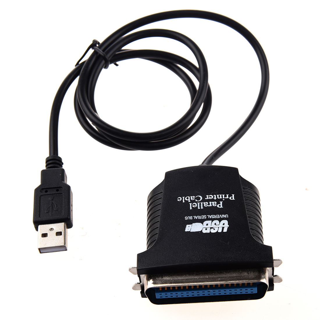 USB → printer parallel port 36pin male conversion cable Black ...