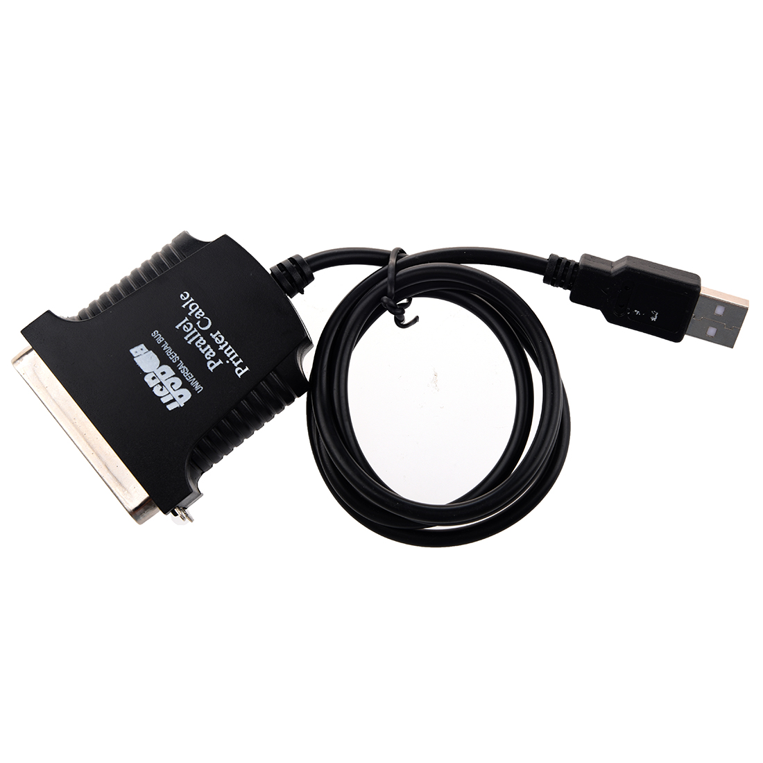 USB → printer parallel port 36pin male conversion cable Black ...