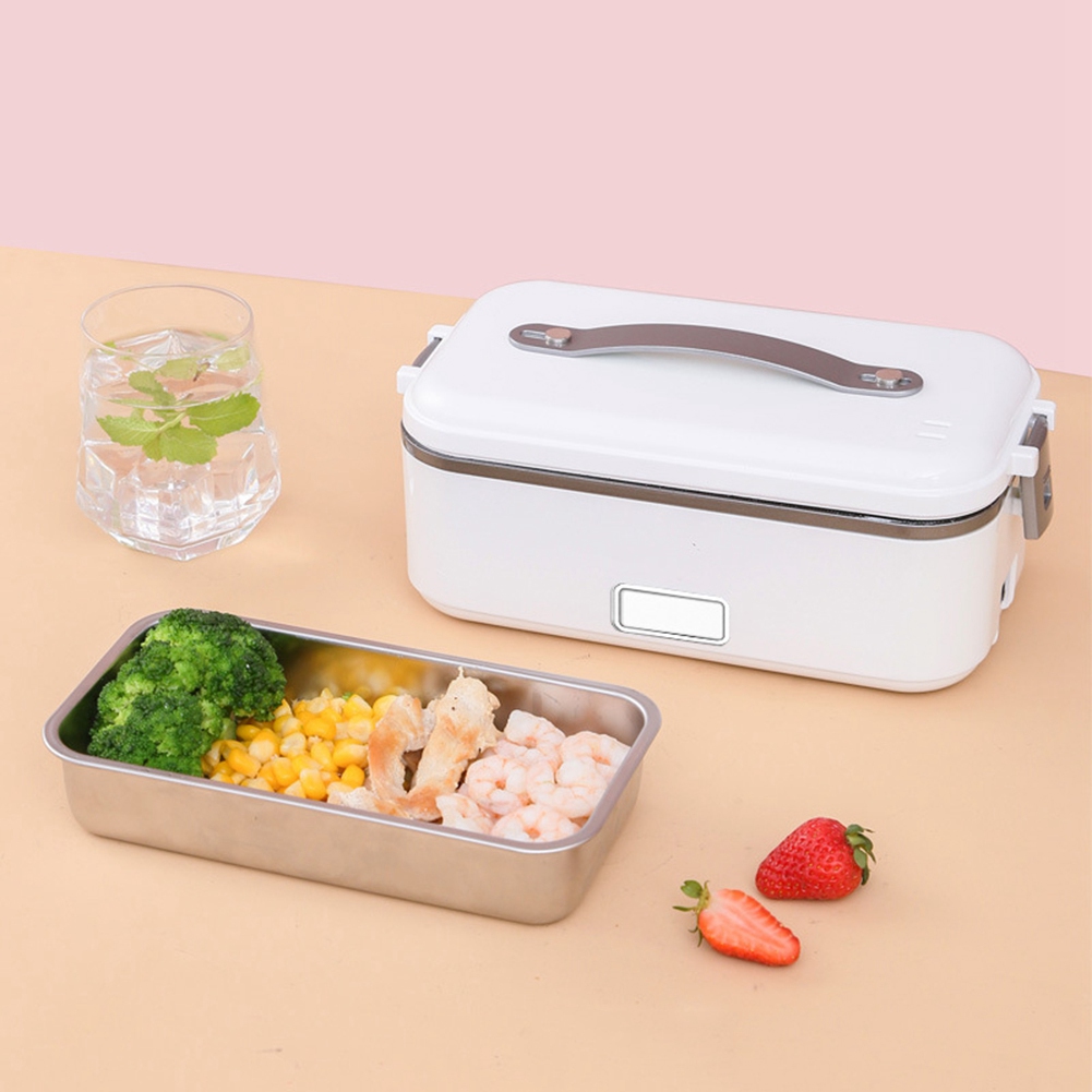 Lunch Box Container Portable Electric Heating Insulation Dinnerware ...