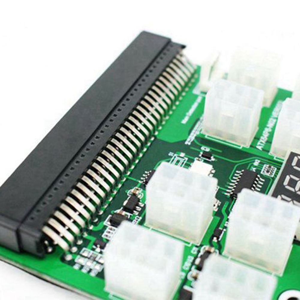 17 Pcs 6Pin to 8Pin Btc Mining Power Cords Power Module Breakout Board ...