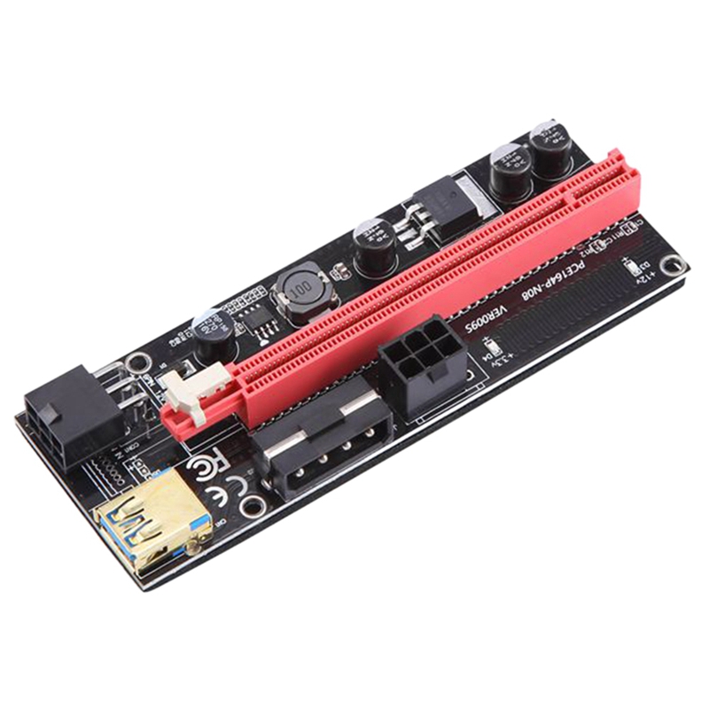 60Cm 16A Power Supply Ver009S Pci-E Riser Card Pcie 1X To 16X Cable - Hepsiburada Global