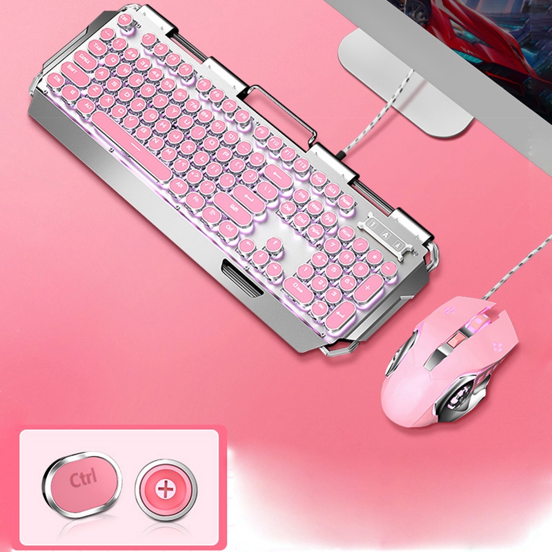 Gaming Keyboard ,104-Key Waterproof Keyboard for X10 Steampunk Cute ...