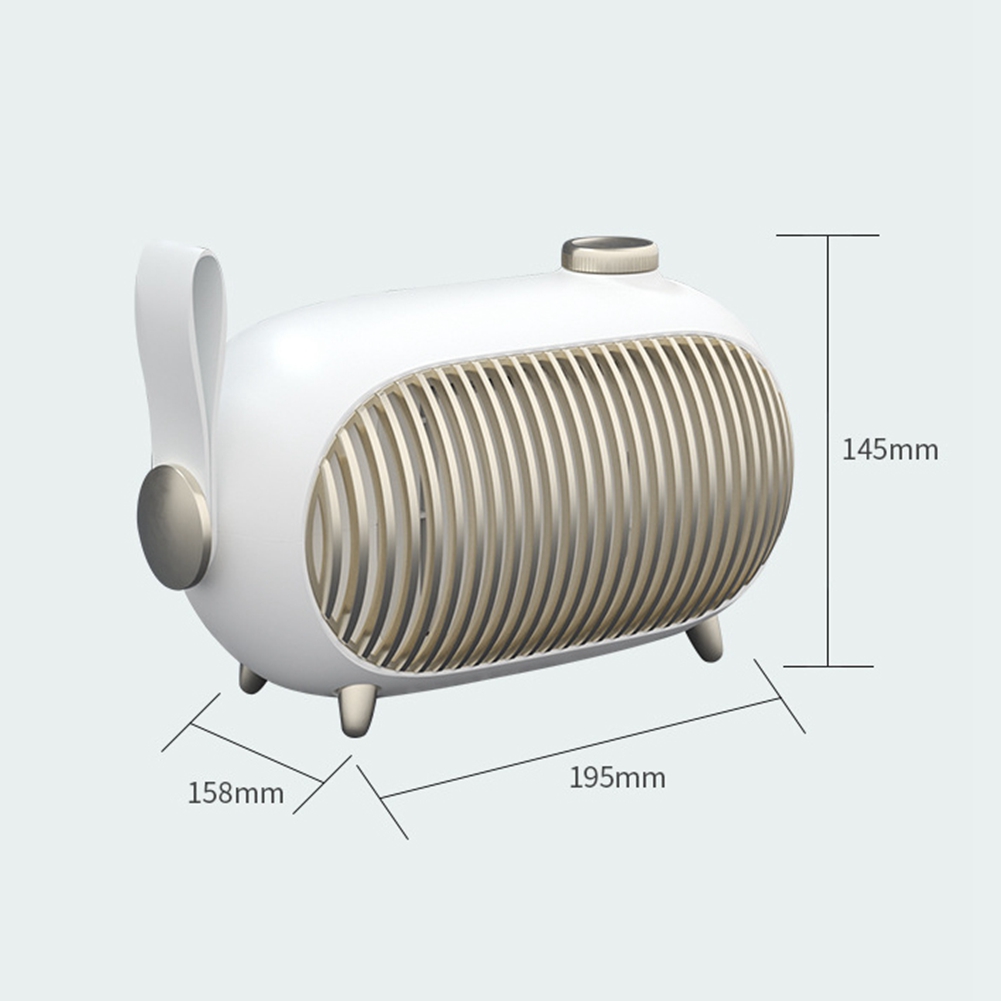 Mini Heater Fan 1000W Portable Heater Desktop House Heating Stove ...