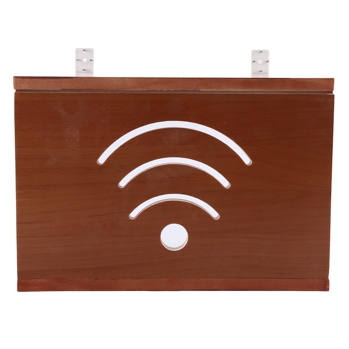 Router Rack Living Room Wall-Mounted Wifi Storage Box TV Plug-in ...