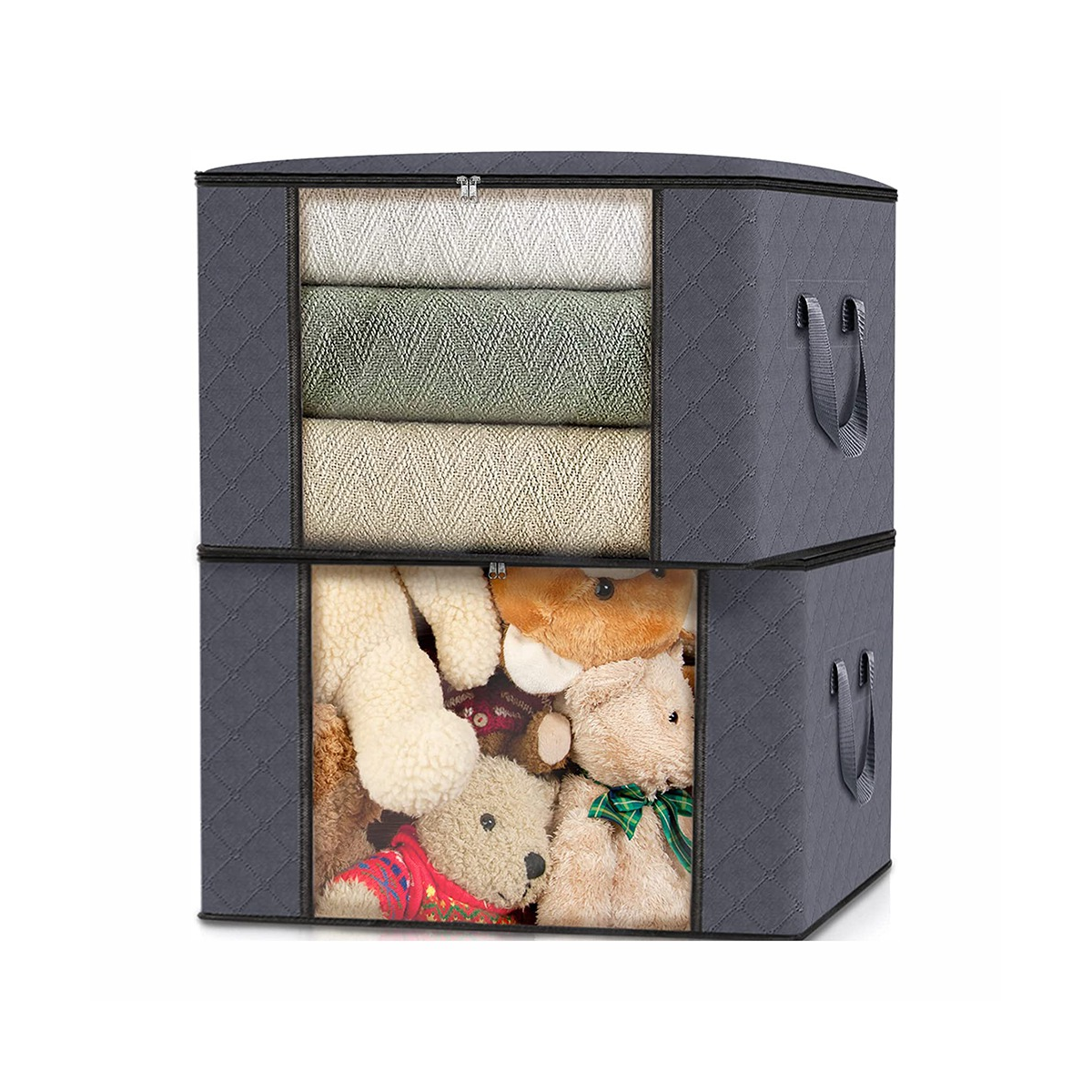Big Storage Bags, 6 Pack Closet Organizers and Storage, Clothes ...
