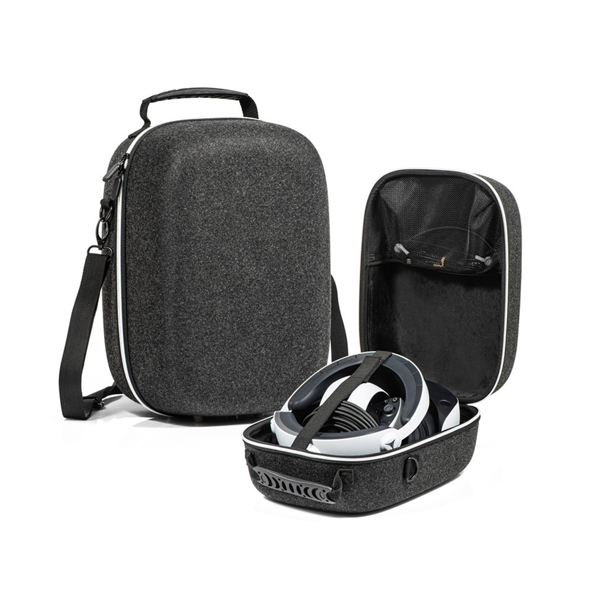 Carry Bag for PS VR2 Glasses Storage Bag Shoulder Capacity EVA Protect ...