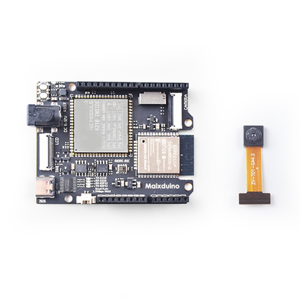 For Maix Duino Development Board K210 Risc V Ai Lot Esp32 Module With Camera 24 Inch Screen Mic