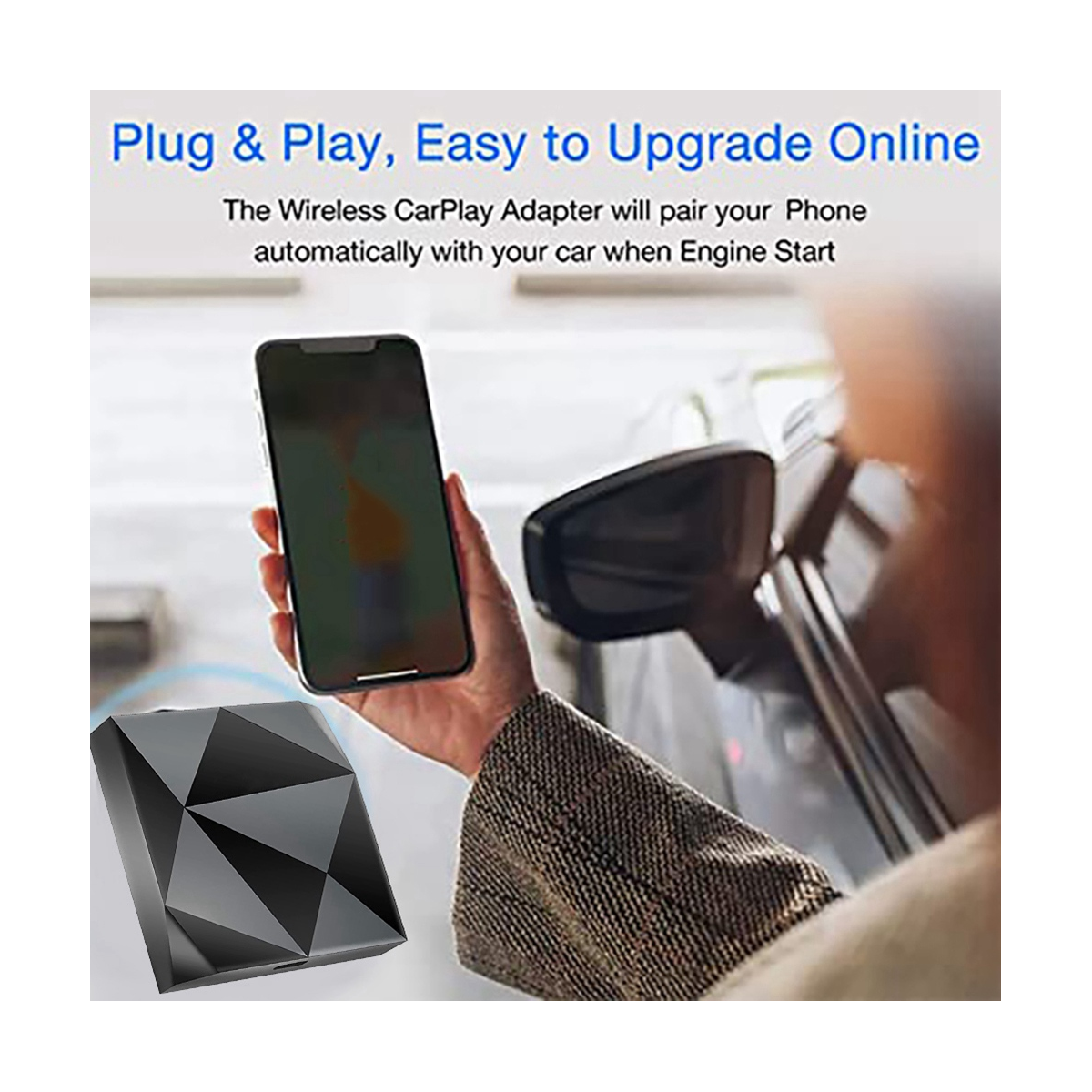 Wireless CarPlay Adapter for Wireless Carplay IOS 10 Auto Ai Box Car ...