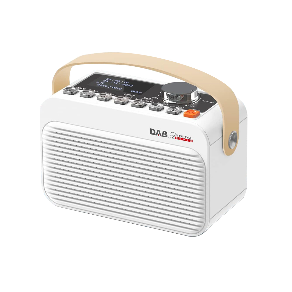 DAB FM Digital Radio,Portable Rechargeable DAB Radio - Hepsiburada Global