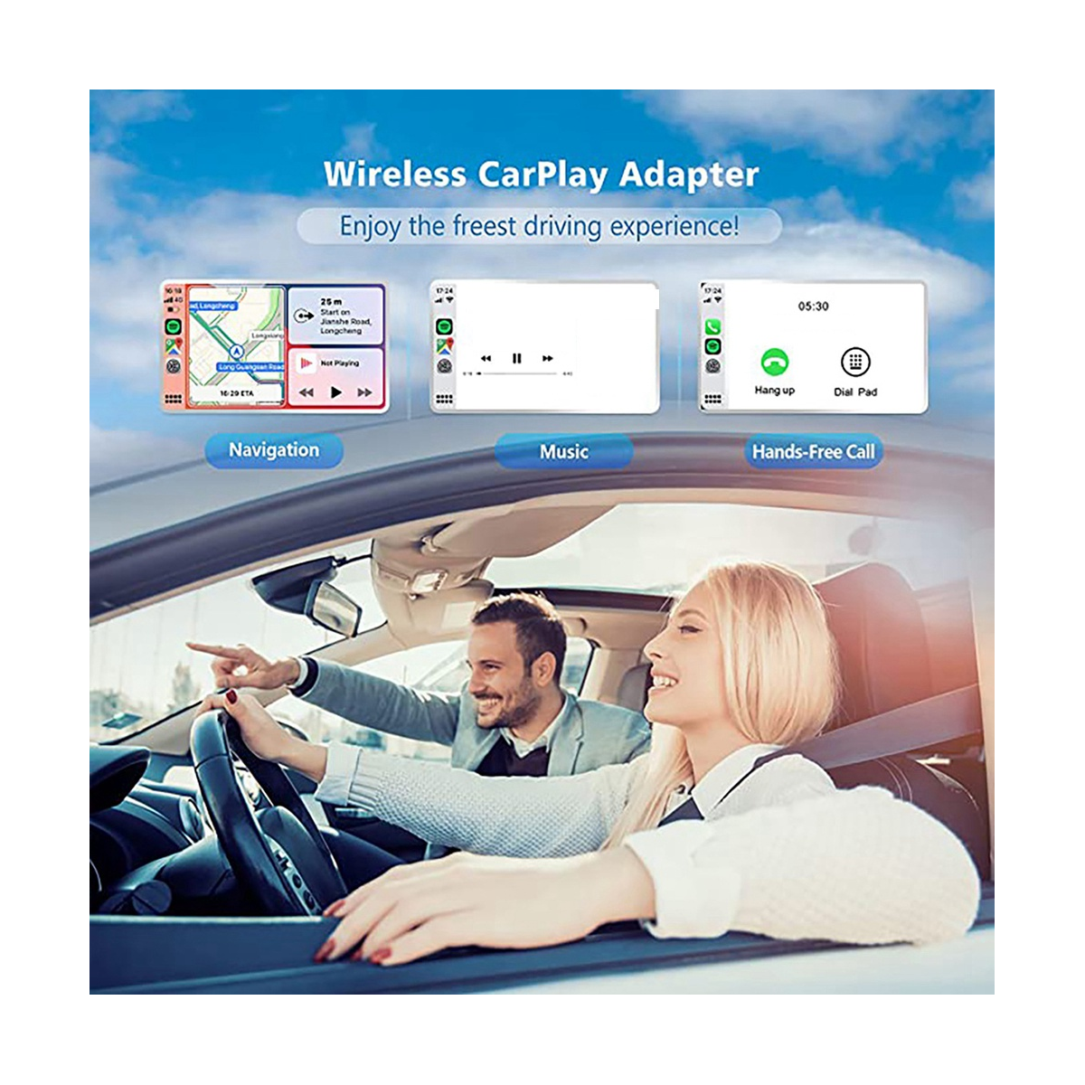 Wireless CarPlay Adapter for Wireless Carplay IOS 10 Auto Ai Box Car ...