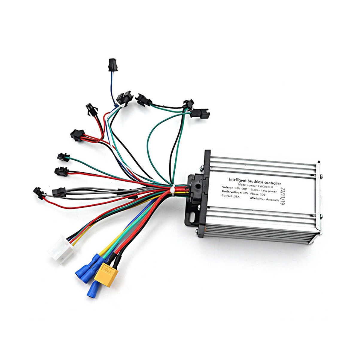 Electric Scooter 36V-60V 25A Brushless Controller 36V-72V MA01 LCD ...