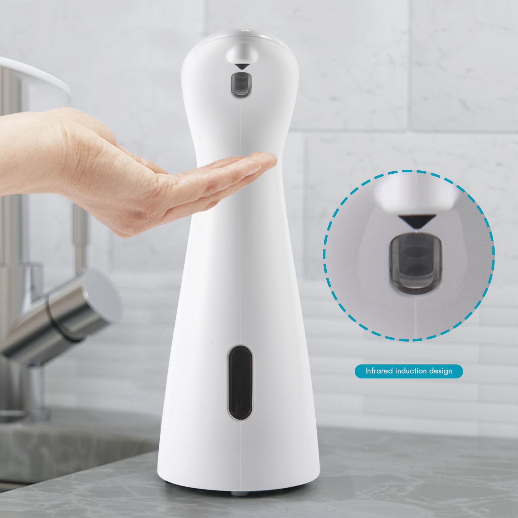 Automatic Soap Dispenser, Pressless Soap Dispenser, With Automatic ...
