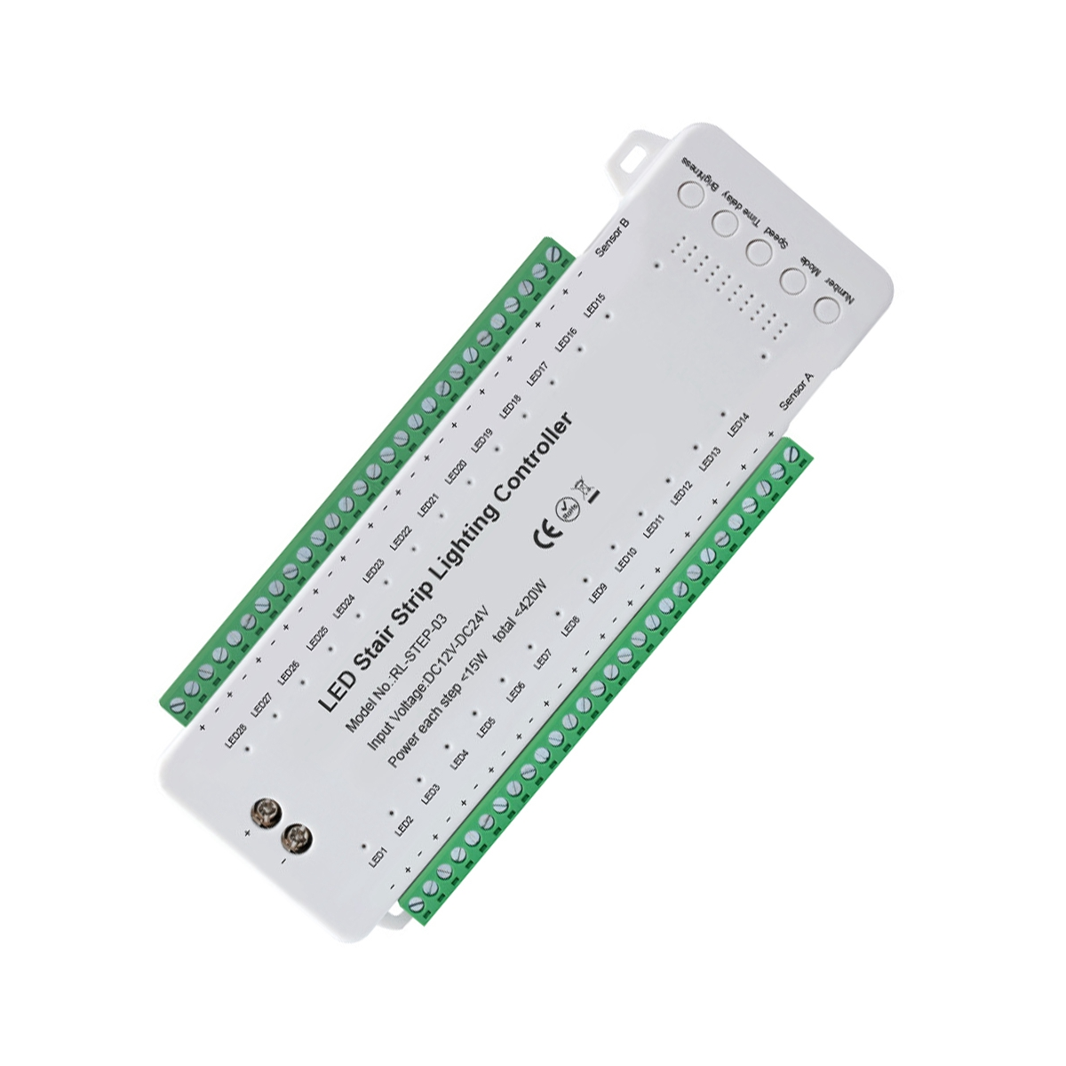 Stair LED Motion Sensor Controller Smart Stair Induction Controller LED ...