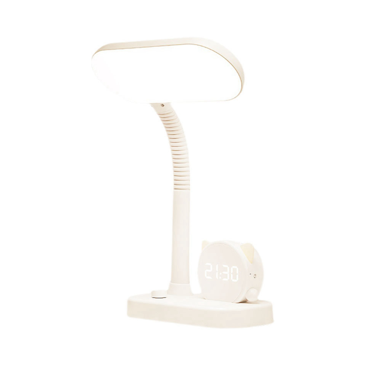 LED Reading Desk Lamp Stepless Dimming Rechargeable Light -Color Switch ...